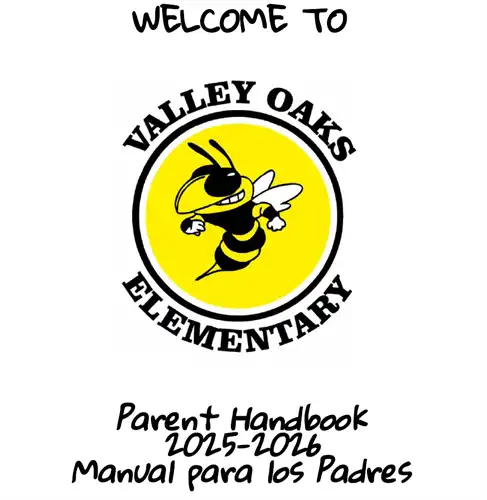Valley Oaks Elementary - Parent Handbook